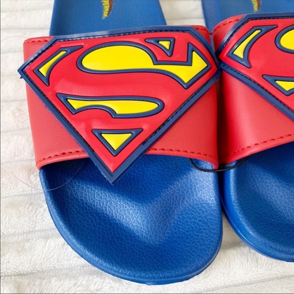 DC Comics | Shoes | Superman Slide Sandal | Poshmark
